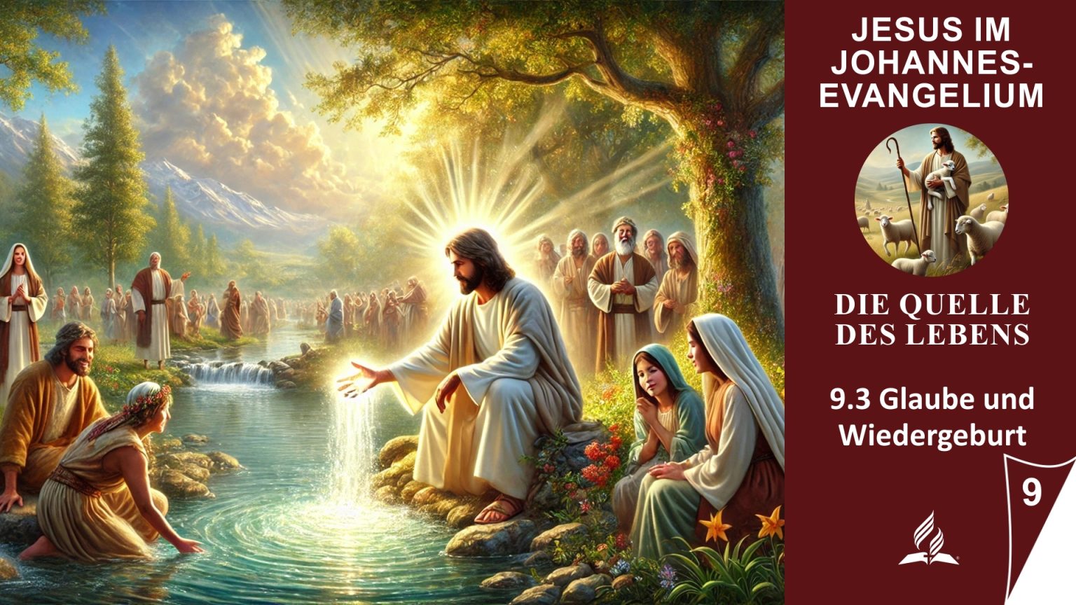Lektion 9.Die Quelle des Lebens | 9.3 Glaube und Wiedergeburt | JESUS ...